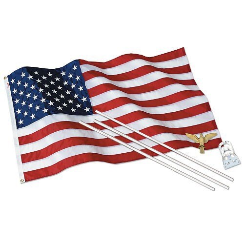 3' X 5' Republic® U.S. Home Flag Set | Carrot-Top Flags