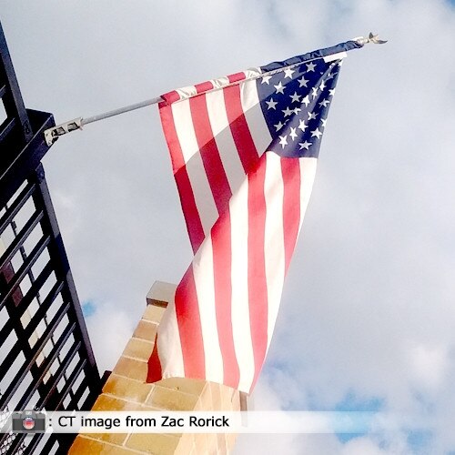 3' X 5' Ultra Knit Giveaway U.S. Home Flag Set | Carrot-Top Flags