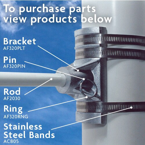 Fiberglass Banner Rods | Carrot-Top Flags