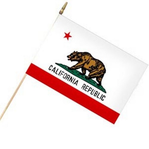 Mini California State Flags | Carrot-Top Flags