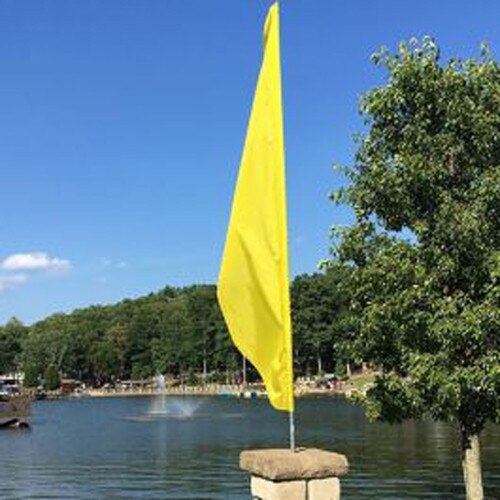 Solid Color Feather Flags | Carrot-Top Flags