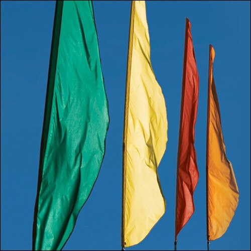 Solid Color Flutter Flags | Carrot-Top Flags